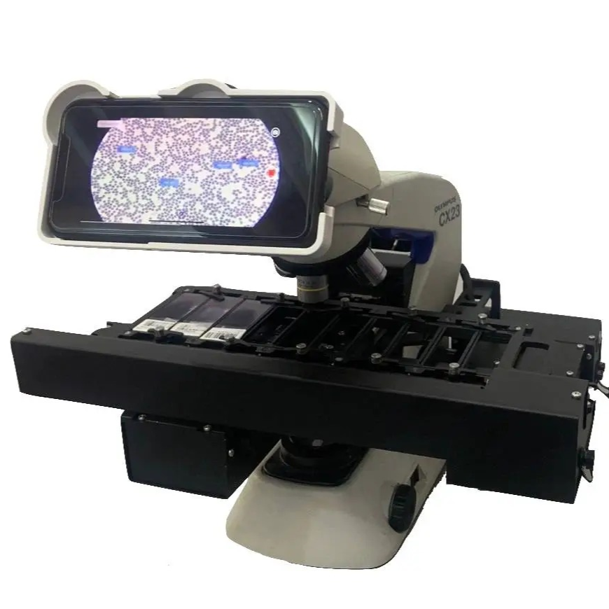 AI Microscope Lab Setup – Demo Circle